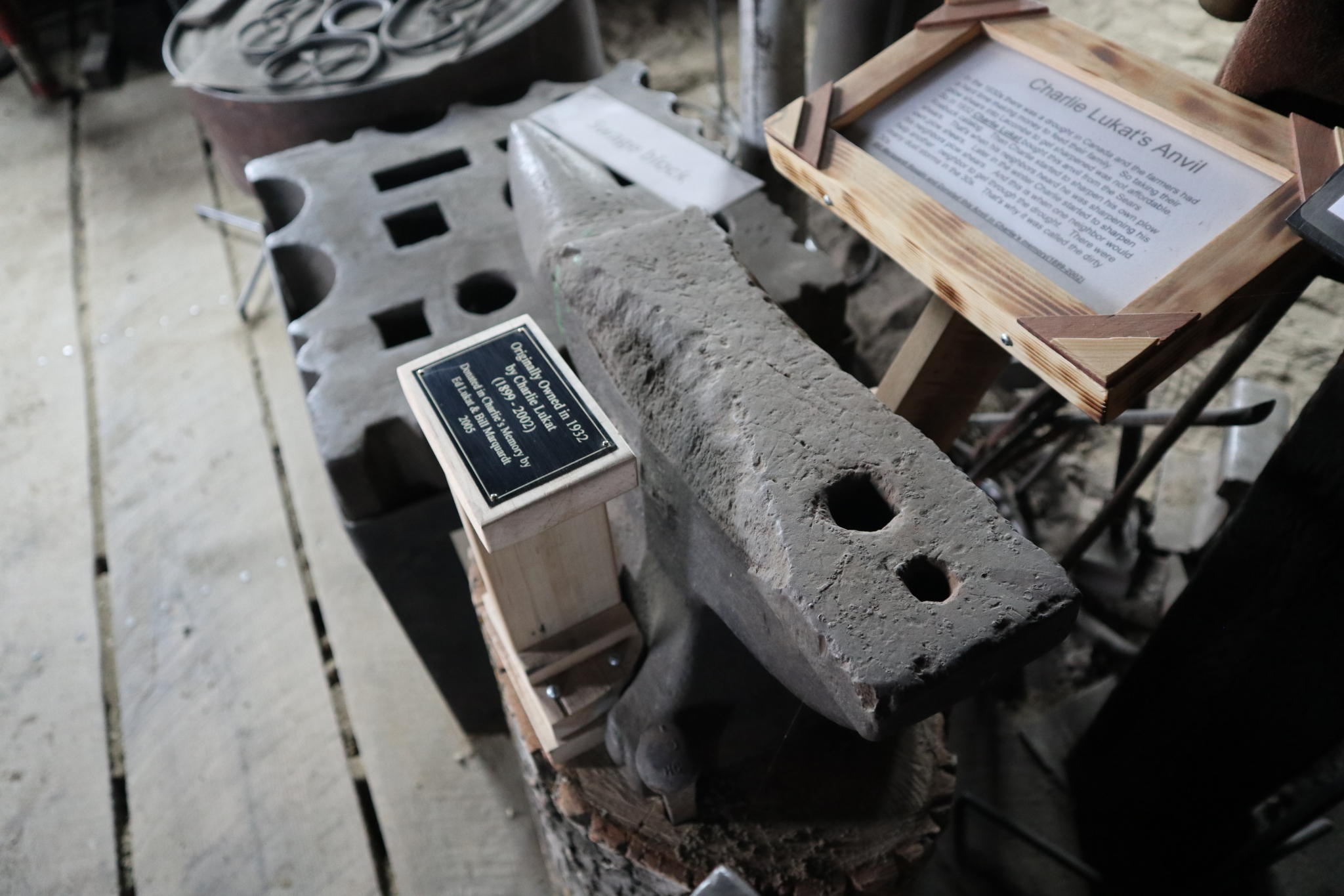 Through the Years | The Blacksmith Shop - Lacombe Museum